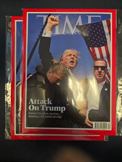 TIME ASIA MAGAZINE 2024 August Attack on Trump 2024.08.05 ( Asia ...