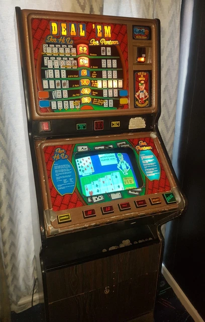 1980'S HI-LO DEAL Em Arcade Machine Fruit Machine Pontoon £295.00 ...