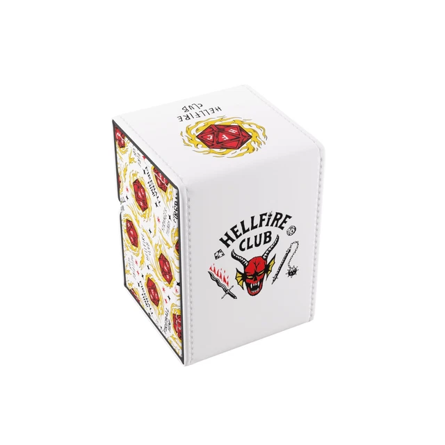 GAMEGENIC, STRANGER THINGS - Hellfire Club Premium Dice Tower and Cube ...