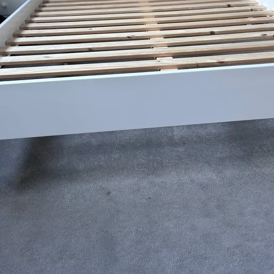 JOHN LEWIS KING size bed frame - White £73.50 - PicClick UK