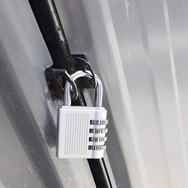 SECURITY LOCK 4 Digit Combination Anti-theft Combination Mechanical ...