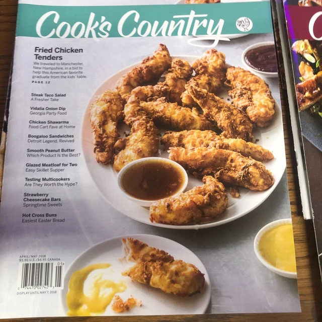 COOKS COUNTRY COOK book magazines lot of 8 Variety Of Dates £20.48 ...