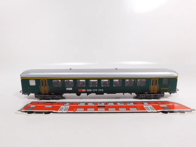 DY410-0,5# MÄRKLIN H0 AC 4066 Tin Passenger Car A 50 85 18-33 504-9 SBB Mint £69.36 - PicClick UK