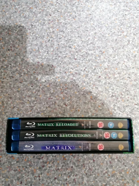 THE MATRIX THE Complete Trilogy Blu-Ray Box Set (2008) Keanu Reeves £5. ...