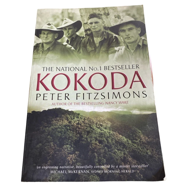 KOKODA BY PETER Fitzsimons Large Paperback Book True Military Stories ...