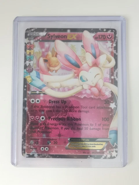 SYLVEON EX RC21/RC32 XY Generations Radiant Collection Pokemon Card TCG ...