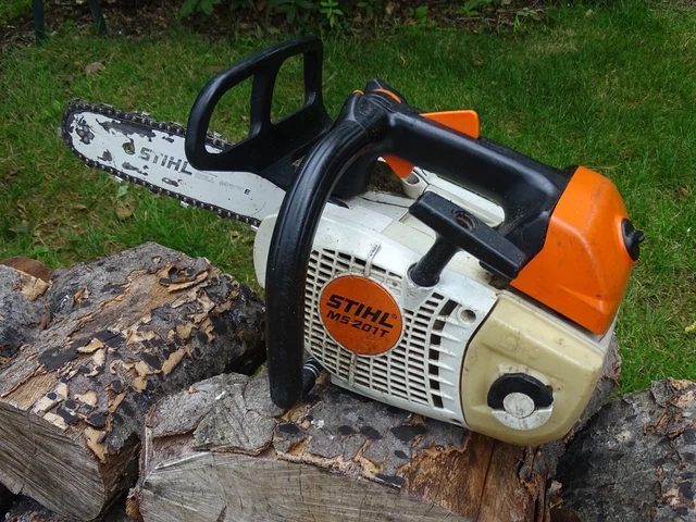 STIHL MS201T TOP Handle Arborist Chainsaw 12" Bar And Chain £191.23 ...