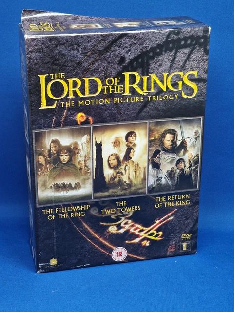 LORD OF THE Rings Trilogy & The Hobbit Trilogy Dvd Boxset cert 12 - CG ...