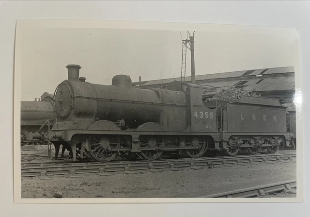LNER RAILWAY LOCOMOTIVE Photograph - 4355 J11 Immingham Shed - D66 £3. ...