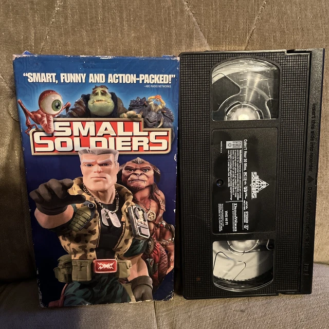 SMALL SOLDIERS VHS Video Cassette Tape Movie Slip Case Cover Kids ...