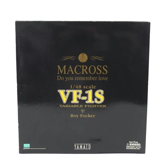 MACROSS YAMATO 1/48 VF-1S Roy Focker Perfect Robotech Transformation ...