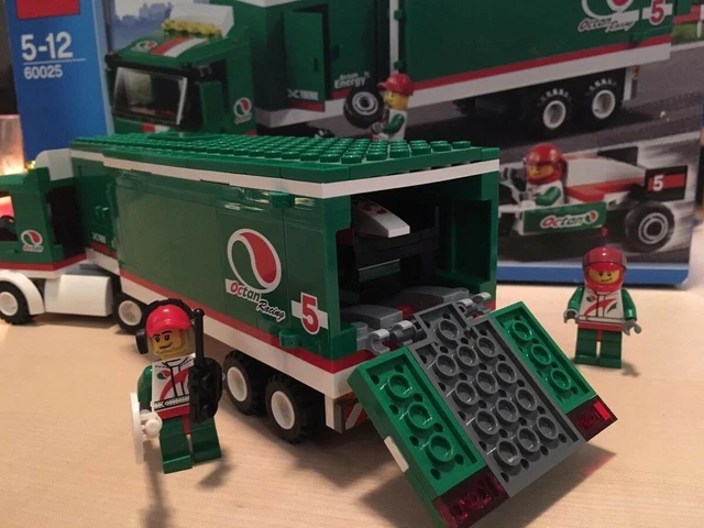 LEGO CITY 60025 Grand Prix Formula 1 Truck Camion Octan OVP BA Box ...