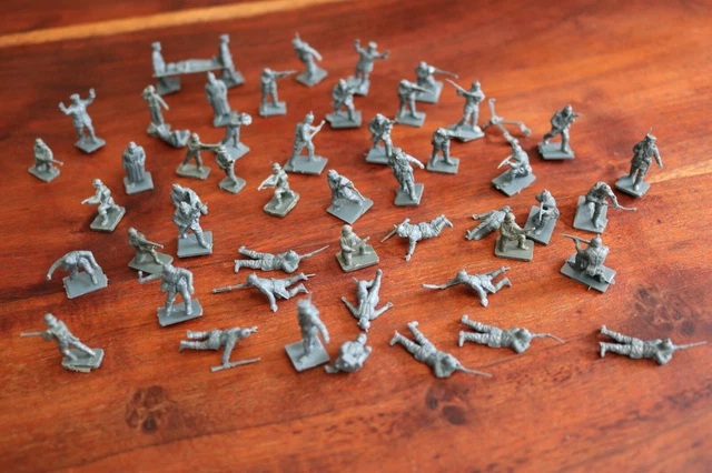 SOLDATS AIRFIX 70'S infanterie allemande WW1 GERMAN INFANTRY 1/78 EUR ...