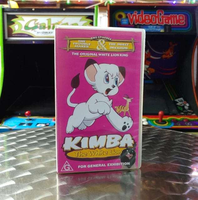 KIMBA THE WHITE Lion - Two Episodes - Vintage Kids VHS Video Tape VGC ...