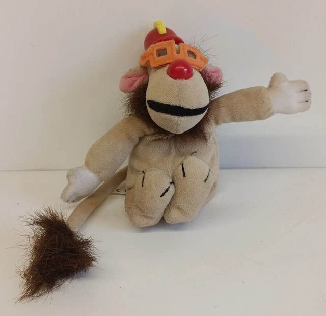 THE BANANA SPLITS Drooper Plush Toy Beanie Lion Cartoon Network Hanna ...