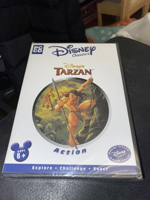 DISNEY'S TARZAN ACTION Game Classics Windows PC CD Rom Complete With ...