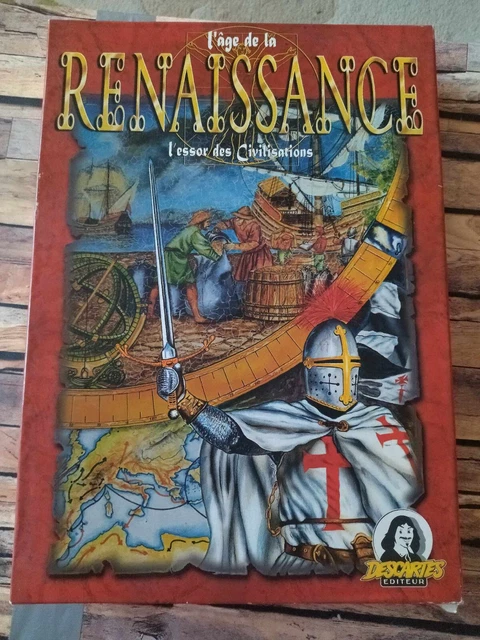 JEU AGE DE LA RENAISSANCE / DESCARTES EDITEUR / français EUR 29,00 ...