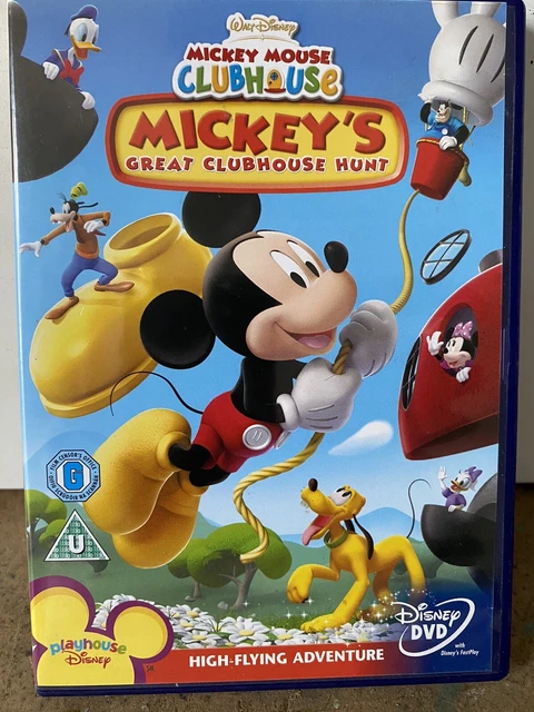 MICKEY MOUSE CLUBHOUSE: Mickey's Great Clubhouse Hunt (DVD, 2007) £0.99 ...