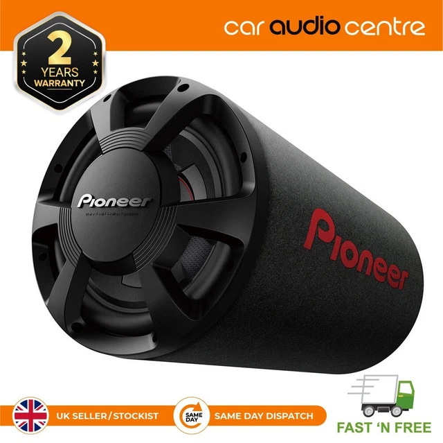PIONEER TS-WX306T 1300W Bass Reflex Sub with Tube Enclosure 12" Car ...