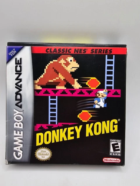 DONKEY KONG CLASSIC NES Series (Nintendo Game Boy Advance, 2004) GBA ...