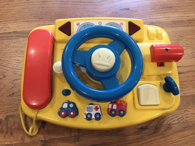 VINTAGE MEGCOS “BUSY Driver” Toy With Lights & Sound (faulty) £3.00 ...