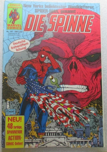 NACHLASS CHANCE COMIC Seltenheit DIE SPINNE Marvel Condor Erstauflage ...