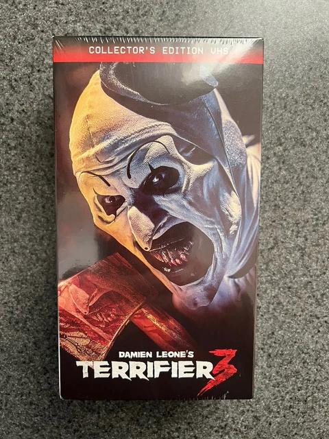 TERRIFIER 3 COLLECTOR'S Edition VHS Set Walmart Exclusive New/Sealed £ ...