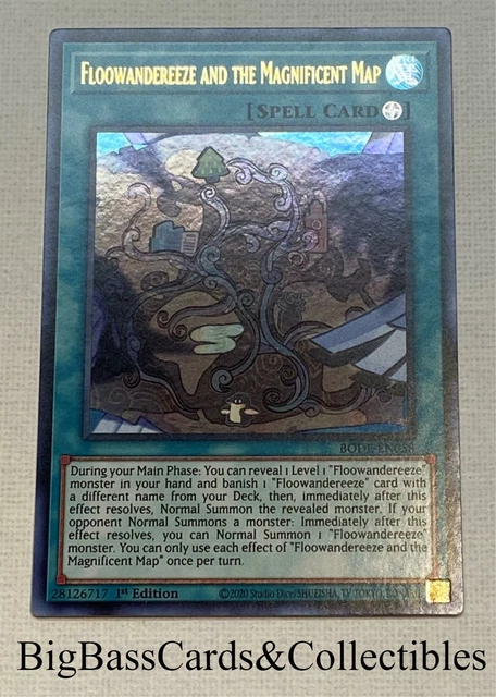 YU-GI-OH! TCG FLOOWANDEREEZE and the Magnificent Map BODE-EN058 1st ...