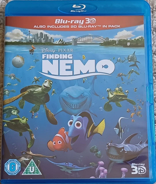 FINDING NEMO BLU-RAY 3D + 2D Disney Pixar £3.95 - PicClick UK