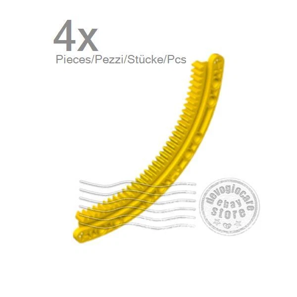 4X LEGO 24121 Gear Rack Curved 11x11 Yellow | 6151167 EUR 13,00 ...