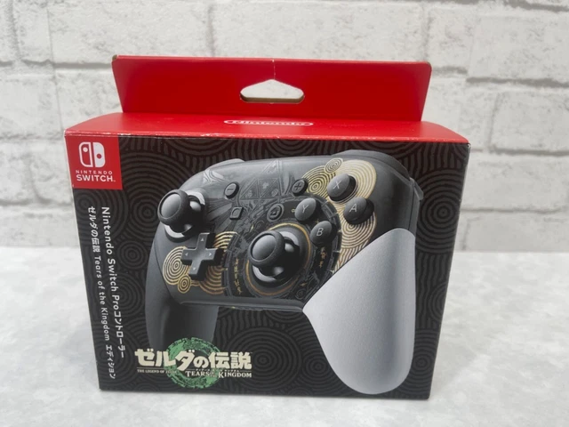 NINTENDO SWITCH PRO Controller the Legend of Zelda Tears of the Kingdom ...