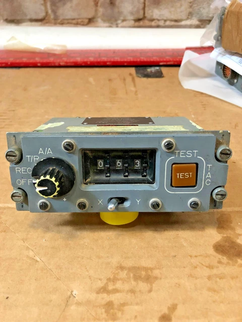 AIRCRAFT TORNADO COCKPIT Tacan Control Panel AA27702-3 5821-99-775-7779 ...
