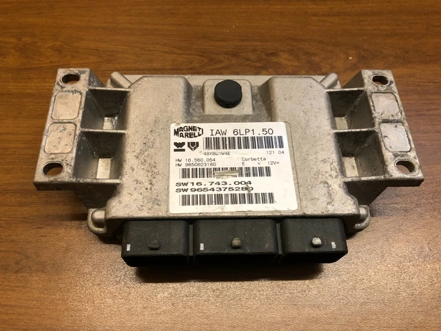 PEUGEOT 307 ENGINE ECU Control Module Unit 16 743 004 9654375280 ...