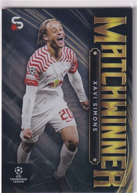TOPPS UCL SUPER-STARS 23/24 Núm MW-25 Xavi Simons Matchwinner EUR 2,28 ...