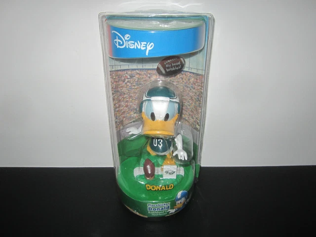 NEUF! DONALD DUCK Placekicker NFL Disney Figure Bobblehead Philadelphia ...