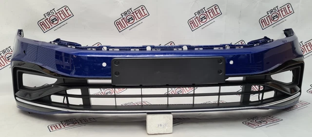 ORIGINAL VW PASSAT B8 3G facelift R-Line bumper bumper front lapizblue ...