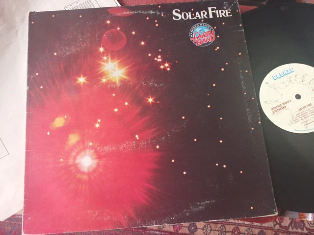 MANFRED MANN'S EARTH BAND - Solar Fire, ORIGINAL 1973 ALBUM BRITANNIQUE ...