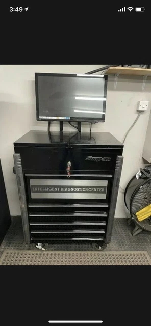 NEW SNAP-ON INTELLIGENT Diagnostic Centre Zeus Workstation Tool Box 27 ...