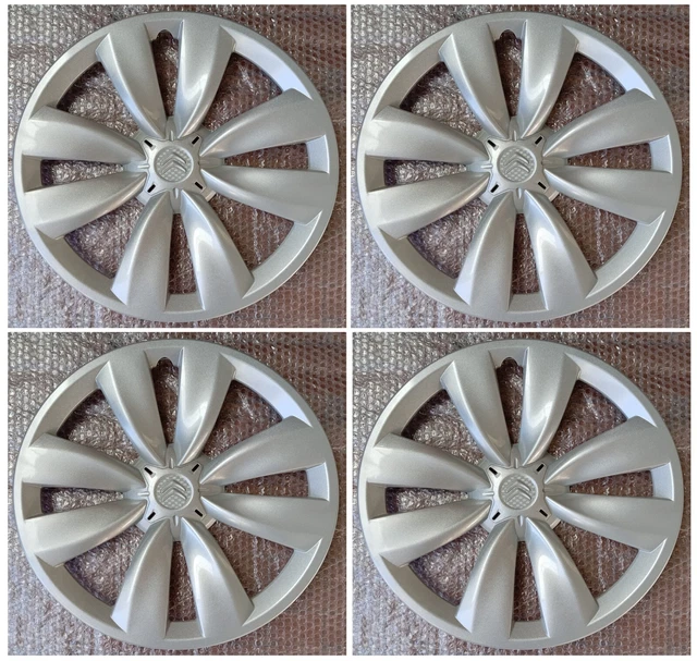 LOT DE 4 Enjoliveurs Citroen C3 2009 Pour Jantes 15" EUR 54,99 ...