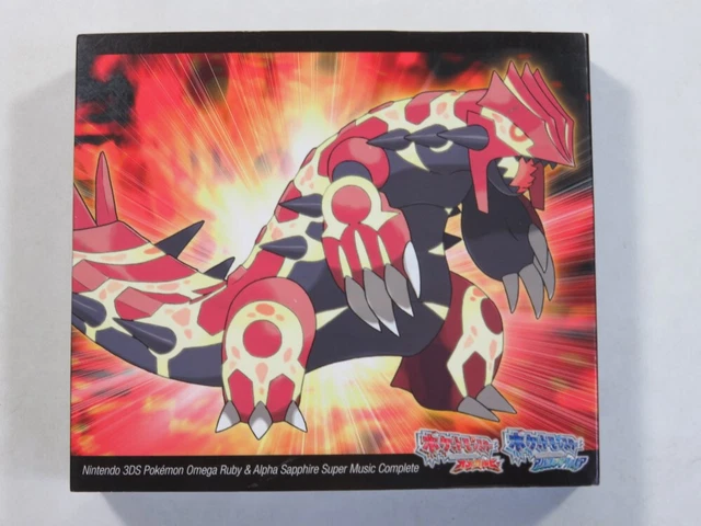 POKEMON OMEGA RUBY & Alpha Sapphire Super Music Complete Japan Occasion ...