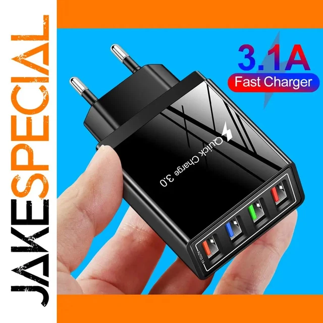 QC 3.0 QUICK Charger with Four USB Ports EUR 25,19 - PicClick FR