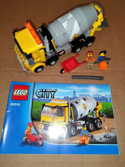 LEGO 60018 CITY - Cement Mixer [Occasion] EUR 29,00 - PicClick FR
