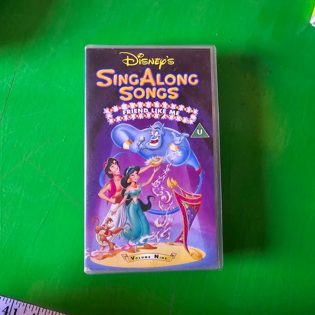 DISNEY'S SING ALONG Songs Volume 11: Friend Like Me Vhs £6.00 - PicClick UK