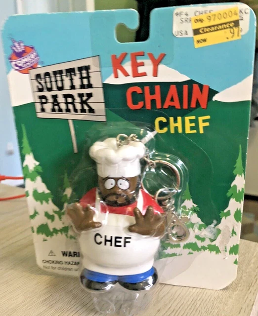 VINTAGE 1998 COMEDY Central South Park Chef Key Chain NEW $19.00 - PicClick