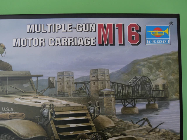 1:16 TRUMPETER 00911 M16 Multiple-Gun Motor-Carriage - riesig 41,3 cm ...