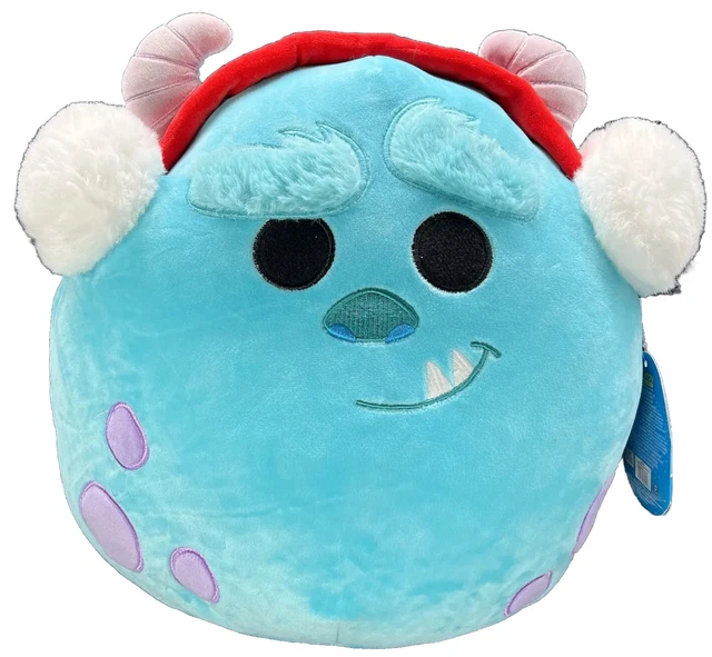 SQUISHMALLOW DISNEY MONSTERS Inc Sully Christmas New Mike Wazowski Boo ...