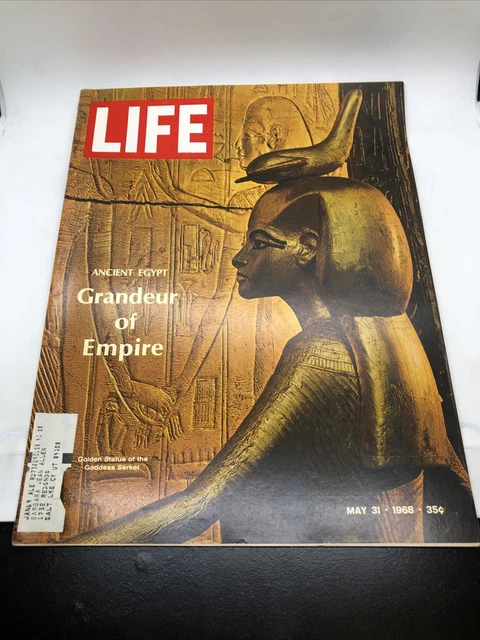 LIFE MAGAZINE BAGGED/BOARDED May 31 1968 - Ancient Egypt Grandeur of ...