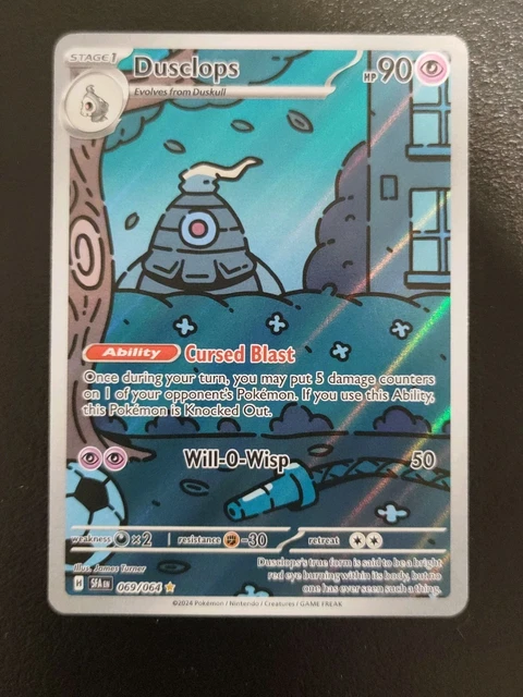 DUSCLOPS - POKÉMON TCG - 069/064 SV: Shrouded Fable - Illustration Rare ...