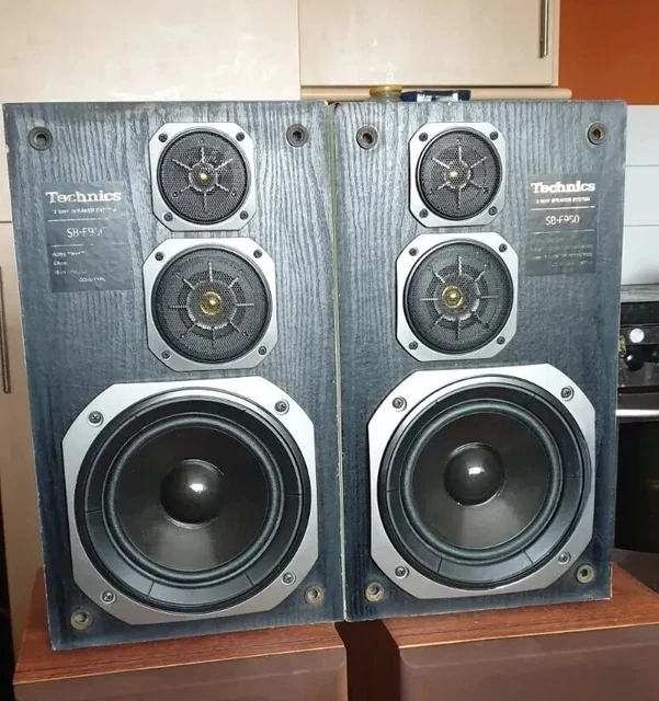 TECHNICS SB-F950 SPEAKERS £95.00 - PicClick UK