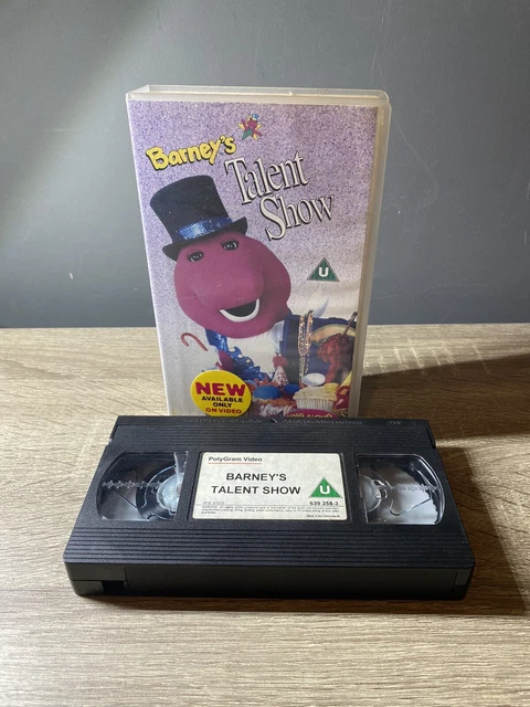 BARNEY’S TALENT SHOW (1996, U) PAL VHS Video Tape - Polygram Video ...